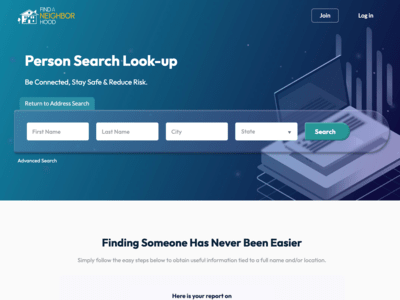 Name Lookup | Search & Find People By Name - FindANeighborhood